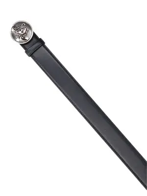 Versace Medusa Biggie Belt - Black