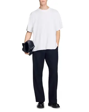 Sandro Logo Tee - White