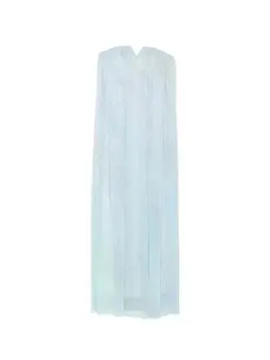 L'IDEE Aphrodite Pleated Maxi Dress