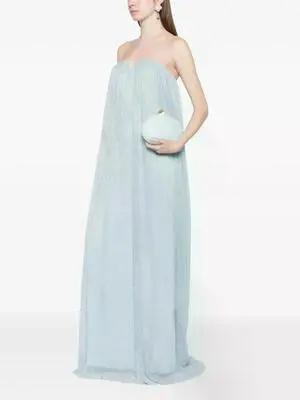 L'IDEE Aphrodite Pleated Maxi Dress