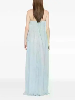 L'IDEE Aphrodite Pleated Maxi Dress