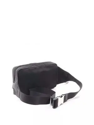 Prada Saffiano Trimmed Tessuto Belt Bag