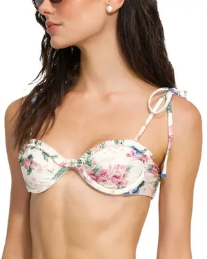 Agua Bendita Madelyn Ivy Bikini Top - Multi