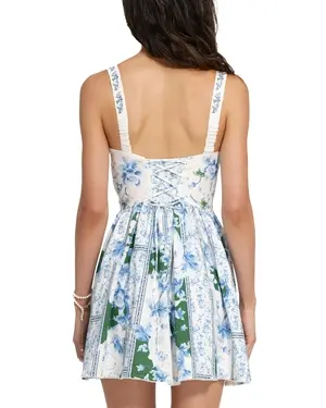 Agua Bendita Spring Ivy Mini Dress - Multi
