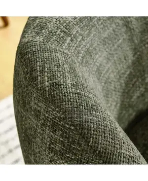 MODWAY Vesta Chenille Fabric Upholstered Swivel Chair