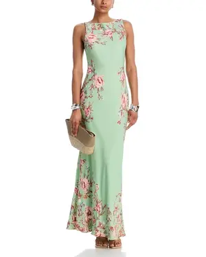 Hemant & Nandita Floral Maxi Dress