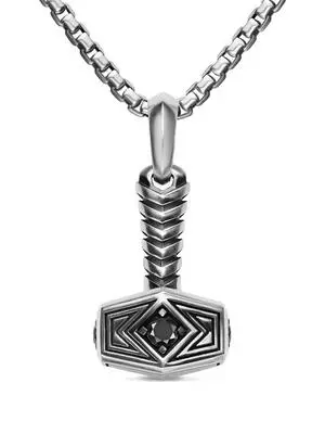 David Yurman Thor Hammer Amulet - Silver