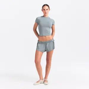 Nike Skims Airy Mini Shorts - Blue