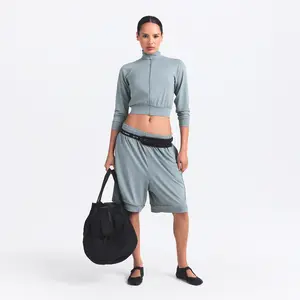 Nike Skims Airy Relaxed Fit Shorts - Blue