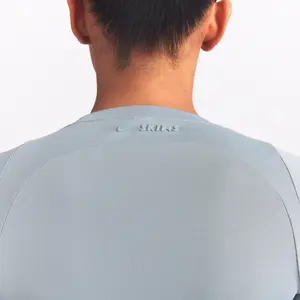 Nike Airy Long-sleeve Crew-neck Top - Blue