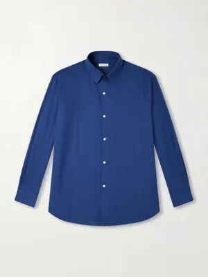 KAPTAIN SUNSHINE Cotton Shirt - Blue