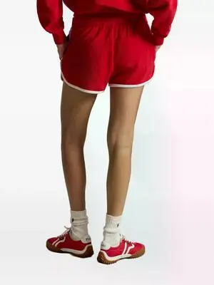 Polo Ralph Lauren Contrast-trim Drawstring Shorts - Red