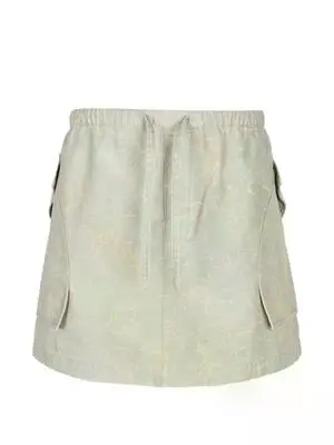 JNBY Floral-print Mini Skirt - Grey
