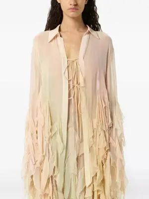 Blumarine Ruffled Shirt