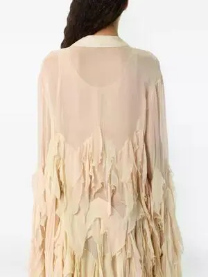 Blumarine Ruffled Shirt