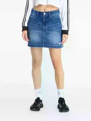 Adidas 3-stripes Mini Skirt - Blue