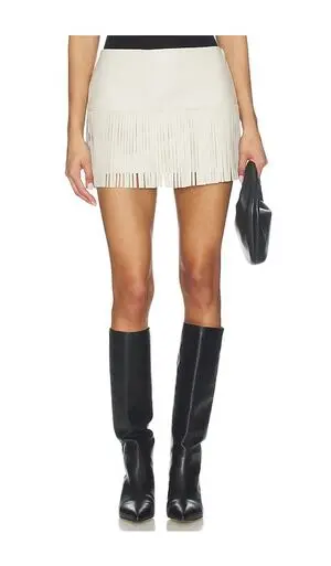 LAMARQUE Hunter Fringe Skirt