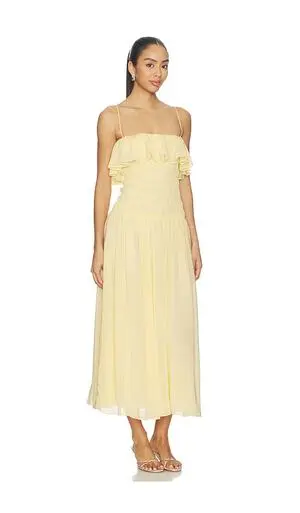 LOVERS AND FRIENDS Greer Midi Dress