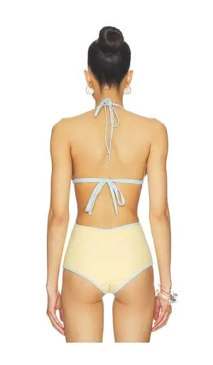 MONTCE X Elsa Hosk Binded Emma Bikini Top - Sunshine Binded