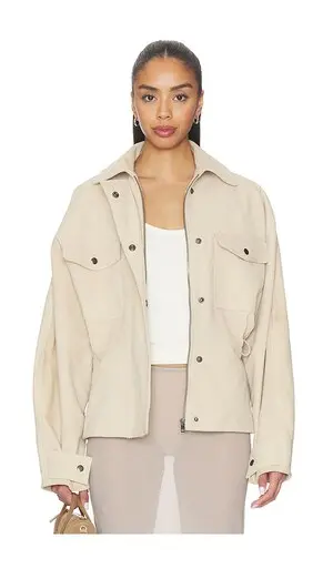 EAVES X Jasmine Tookes Lina Belted Jacket