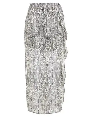 Liu Jo Metallic Paisley-print Maxi Skirt