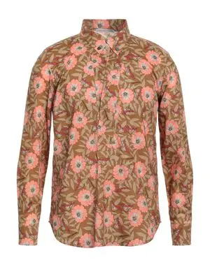DANIELE ALESSANDRINI Shirt Size Cotton - Beige