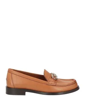 FERRAGAMO Leather Loafers - Brown