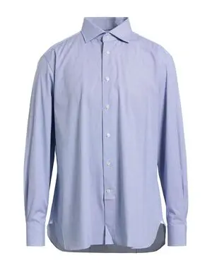 Zegna Shirt Size Cotton, Elastane - Blue