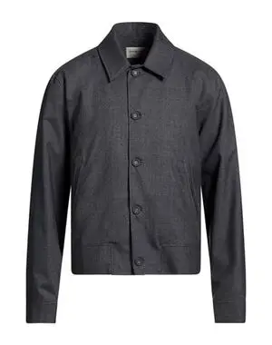 Officine Générale Long Sleeve Wool And Polyester Jacket