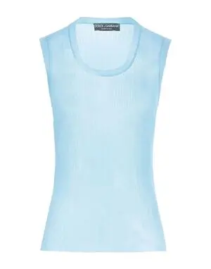 Dolce & Gabbana Sleeveless Metallic Top