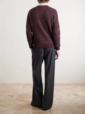 Sid Mashburn Cable-knit Wool Sweater