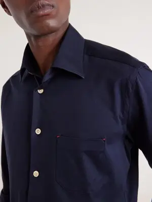 Kiton Cotton-jersey Shirt