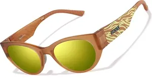 Zenni Cat-eye Full Rim Frame Eyeglasses - Brown