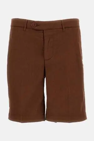 TELA GENOVA Damask Chino Bermuda