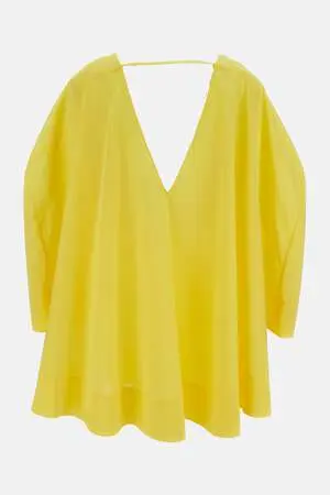 Jacquemus Paysan Mini Tunic Dress - Giallo
