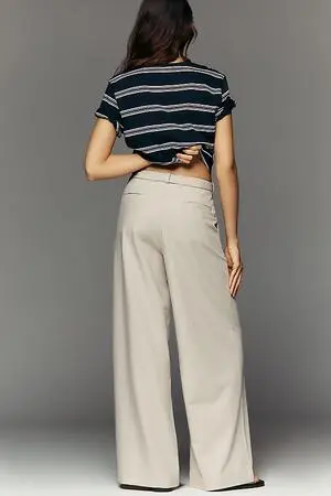 SOVERE / Hari Wide-leg Trousers - Dune