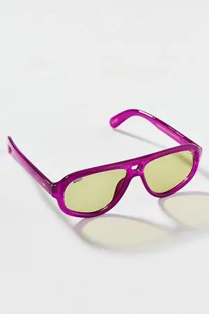 REALITY EYEWEAR Pilot Aviator Sunglasses - Amethyst