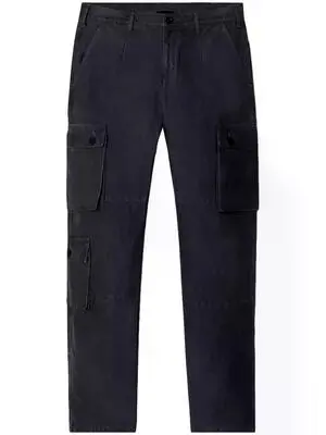 John Elliott Side Cargo Pocket Trousers - Black