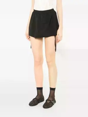Kiki De Montparnasse Drawstring Mini Skirt