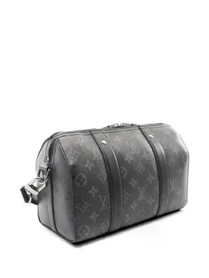 LOUIS VUITTON 2021 City Keepall Monogram - Black