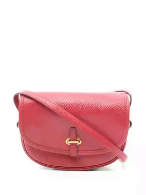 Hermès 1992 Balle De Golf Shoulder Bag - Red