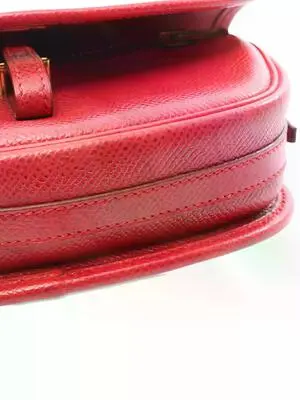 Hermès 1992 Balle De Golf Shoulder Bag - Red