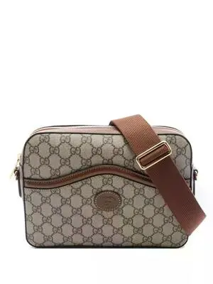 Gucci Gg Supreme Handbag - Neutrals