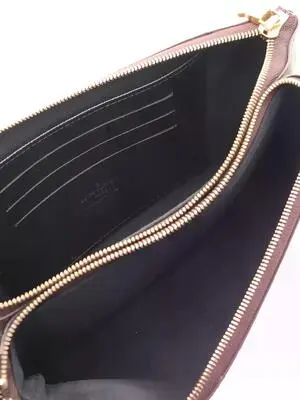 LOUIS VUITTON 2020 Double Zip Crossbody Bag - Brown