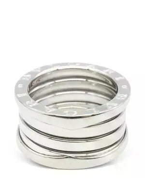 BVLGARI 2010s B.zero1 Polish-finish Ring - Silver