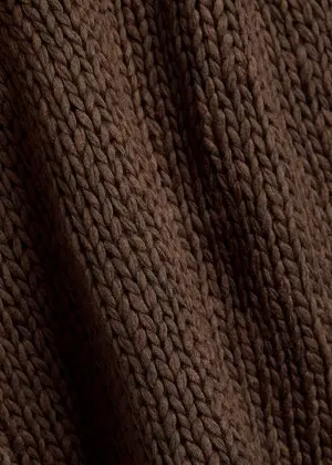 Free People Opal Cotton-blend Jumper - Brown