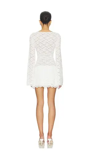 RUNAWAY THE LABEL Effie Long Sleeve Mini Dress