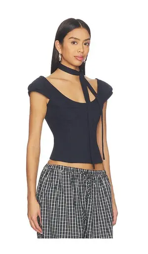 Lioness Inizio Corset With Neck-tie Detail