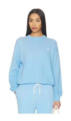 Polo Ralph Lauren Island Fleece Crewneck Sweater - Blue