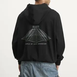 Rick Owens Temple Of Love Jersey Hoodie